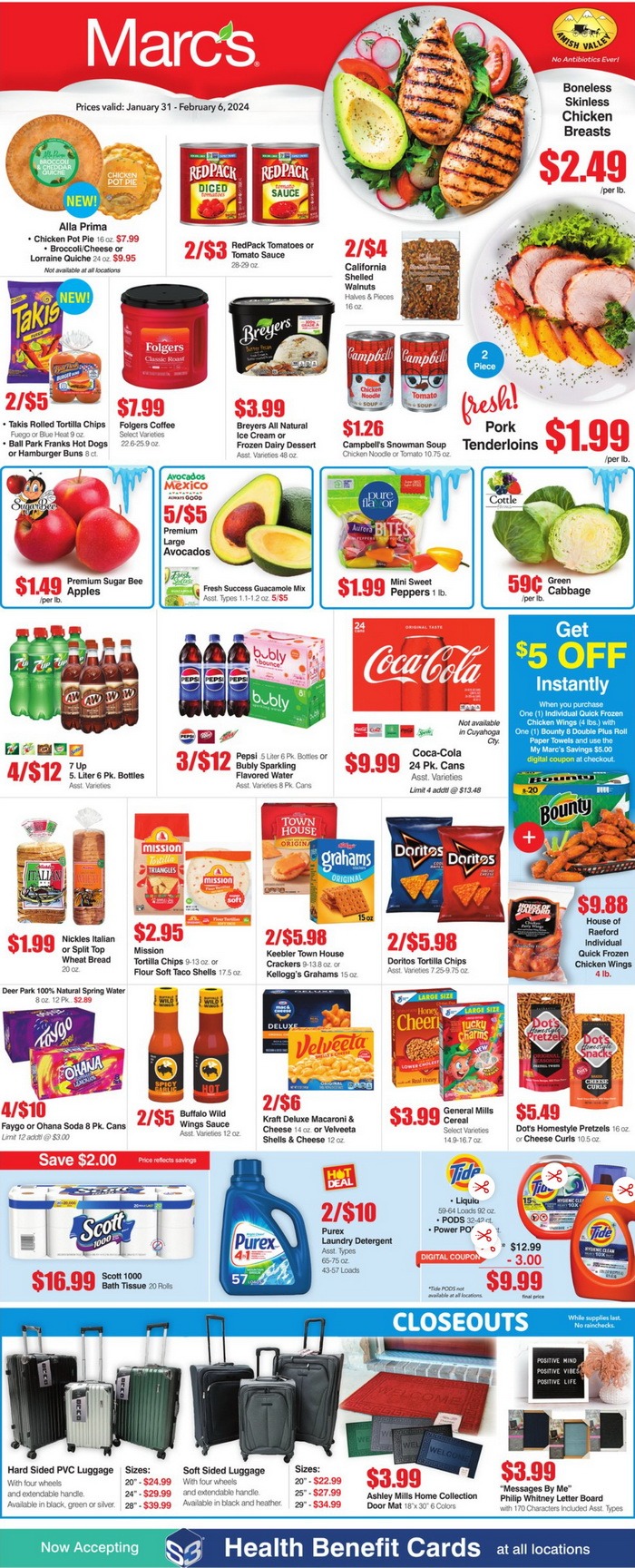 Marc's Weekly Ad Jan 31 – Feb 06, 2024