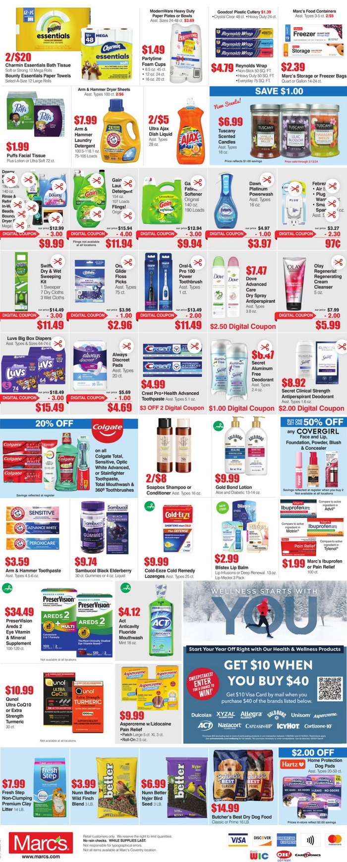 Marc's Weekly Ad Jan 31 – Feb 06, 2024