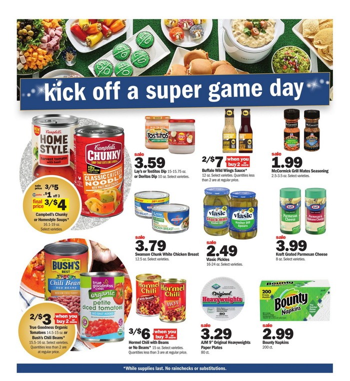 Meijer Super Bowl Ad Jan 28 – Feb 03, 2024