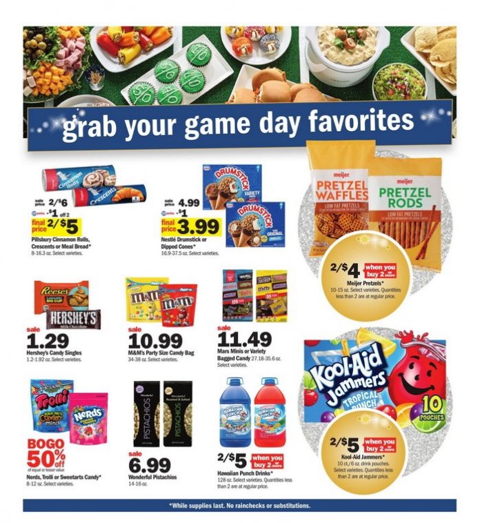 Meijer Super Bowl Ad Jan 28 – Feb 03, 2024