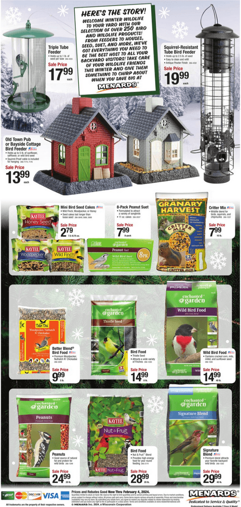 Menards Home Essential Ad Jan 25 – Feb 04, 2024
