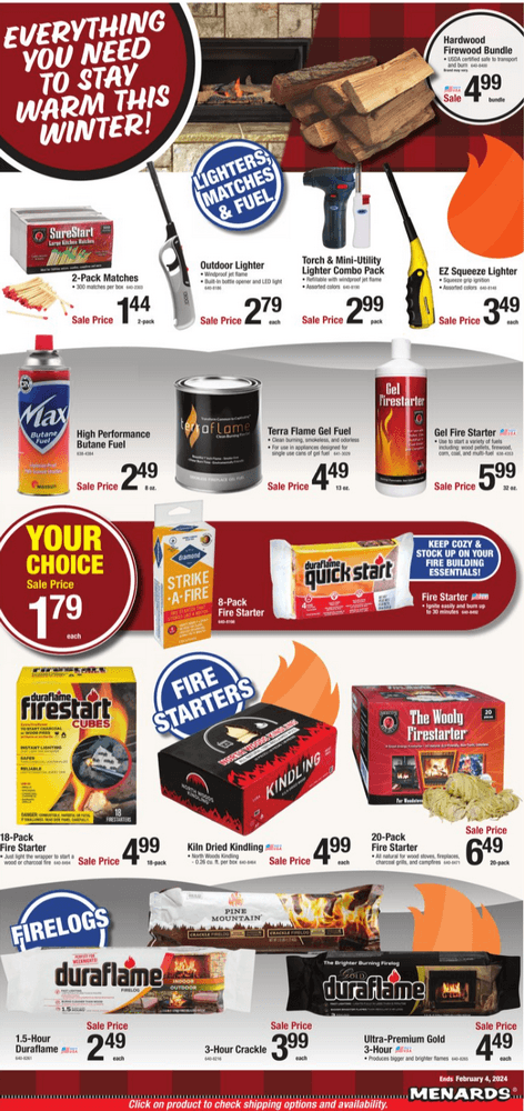 Menards Home Essential Ad Jan 25 – Feb 04, 2024