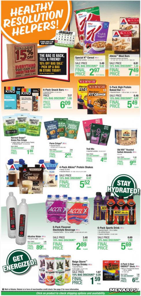 Menards Home Essential Ad Jan 01 – Jan 14, 2024