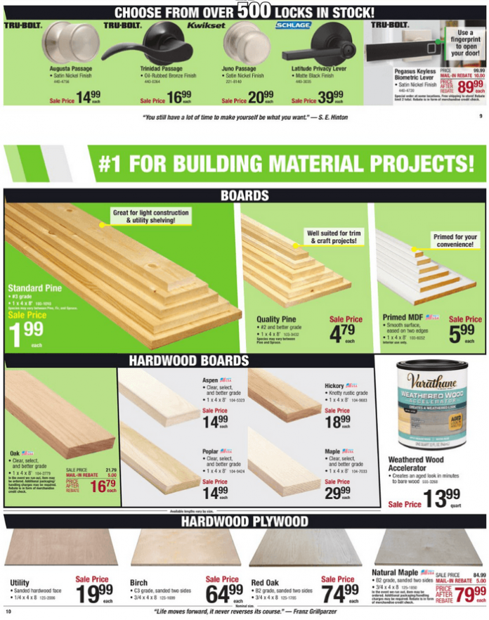 Menards Weekly Ad Jan 18 – Jan 28, 2024