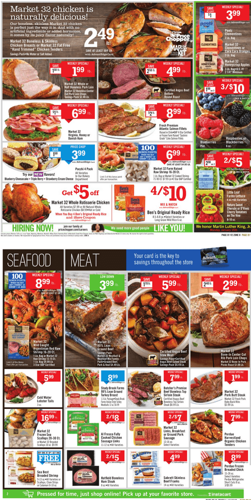Price Chopper Weekly Ad Jan 07 – Jan 13, 2024