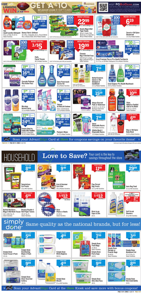 Price Chopper Weekly Ad Jan 28 – Feb 03, 2024