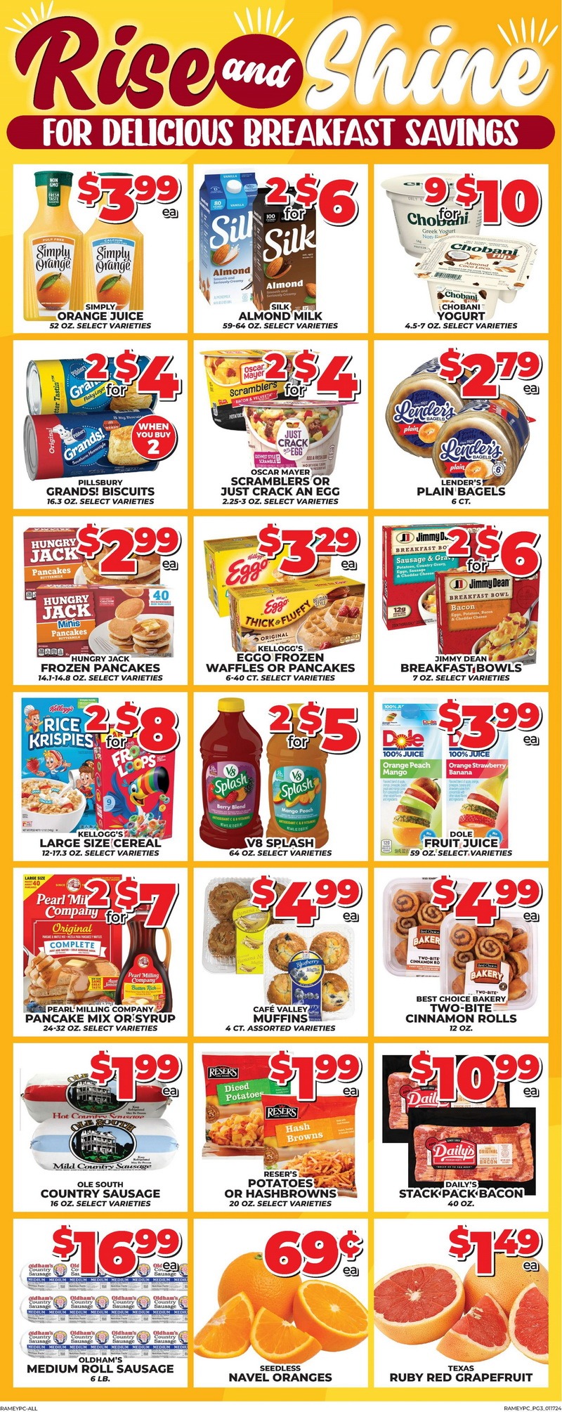 Price Cutter Weekly Ad Jan 17 – Jan 23, 2024