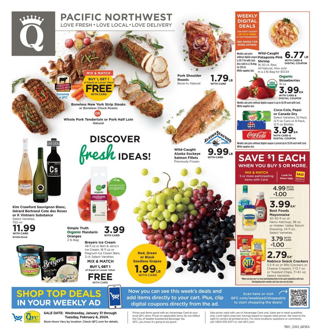 QFC Weekly Ad Jan 31 – Feb 06, 2024