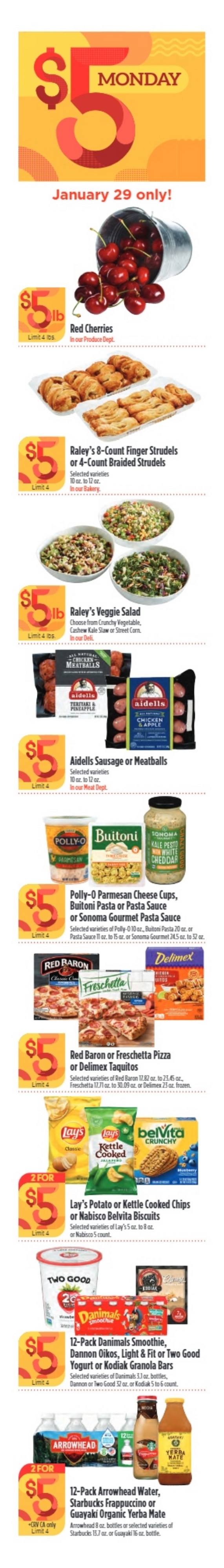 Raley's Supermarkets Weekly Ad Jan 24 – Jan 30, 2024