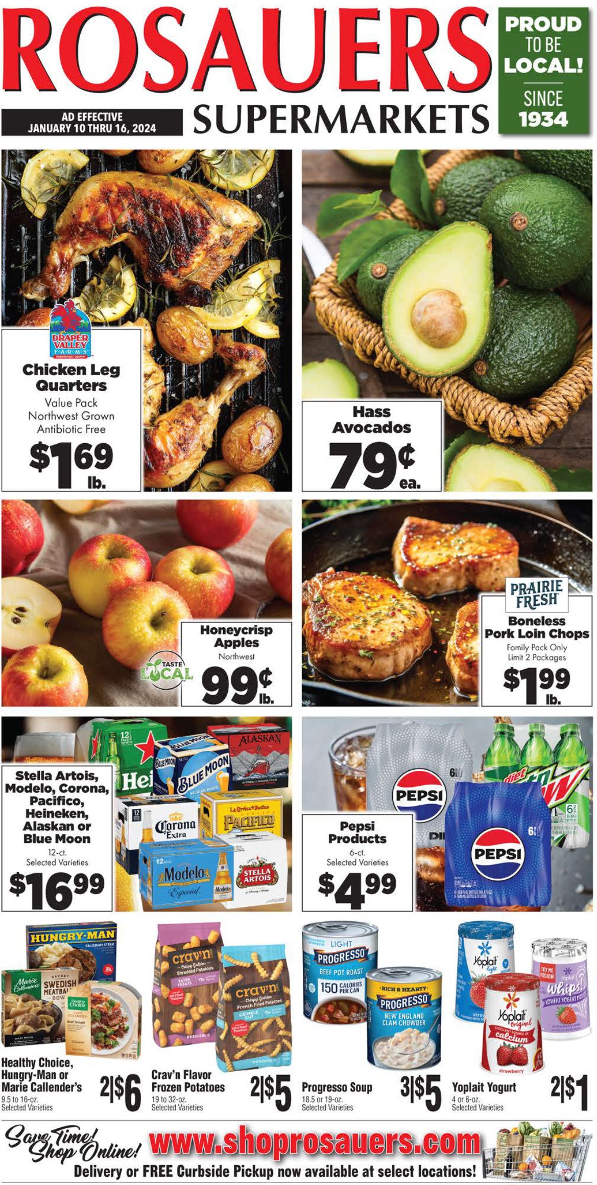 Rosauers Weekly Ad Jan 10 – Jan 16, 2024