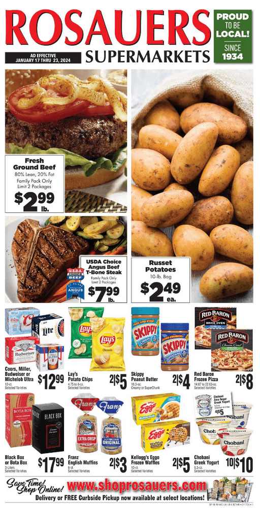 Rosauers Weekly Ad Jan 17 – Jan 23, 2024