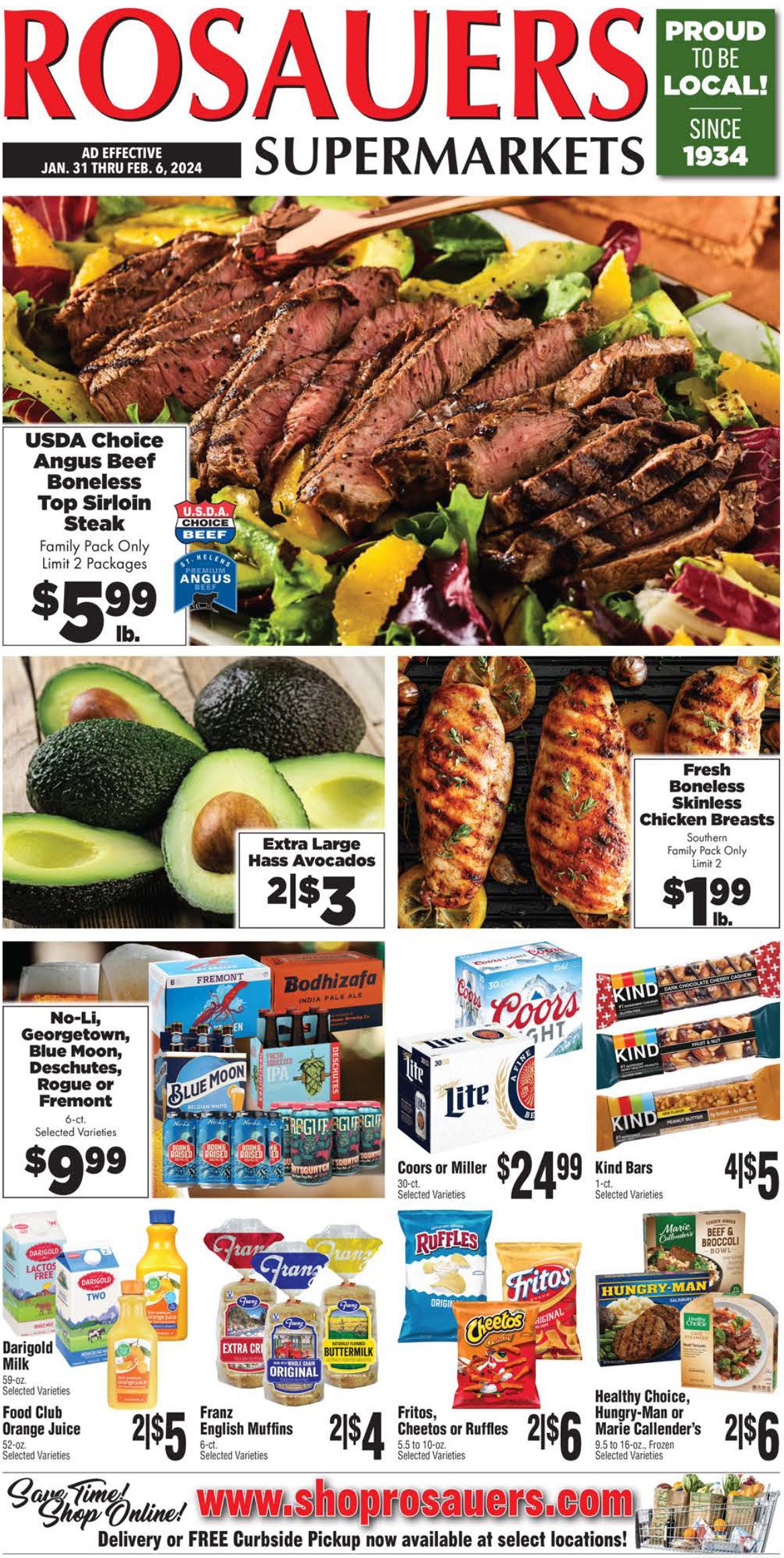 Rosauers Weekly Ad Jan 31 – Feb 06, 2024