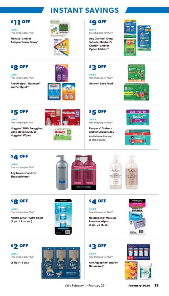 Sam's Club Instant Savings Ad Feb 01 – Feb 25, 2024 (Valentine's Day ...