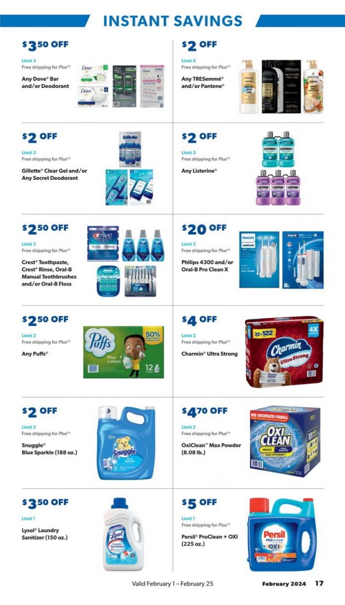 Sam's Club Instant Savings Ad Feb 01 – Feb 25, 2024 (Valentine's Day ...