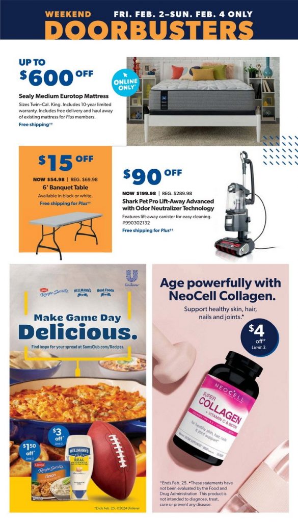 Sam's Club Instant Savings Ad Feb 01 – Feb 25, 2024 (Valentine's Day ...