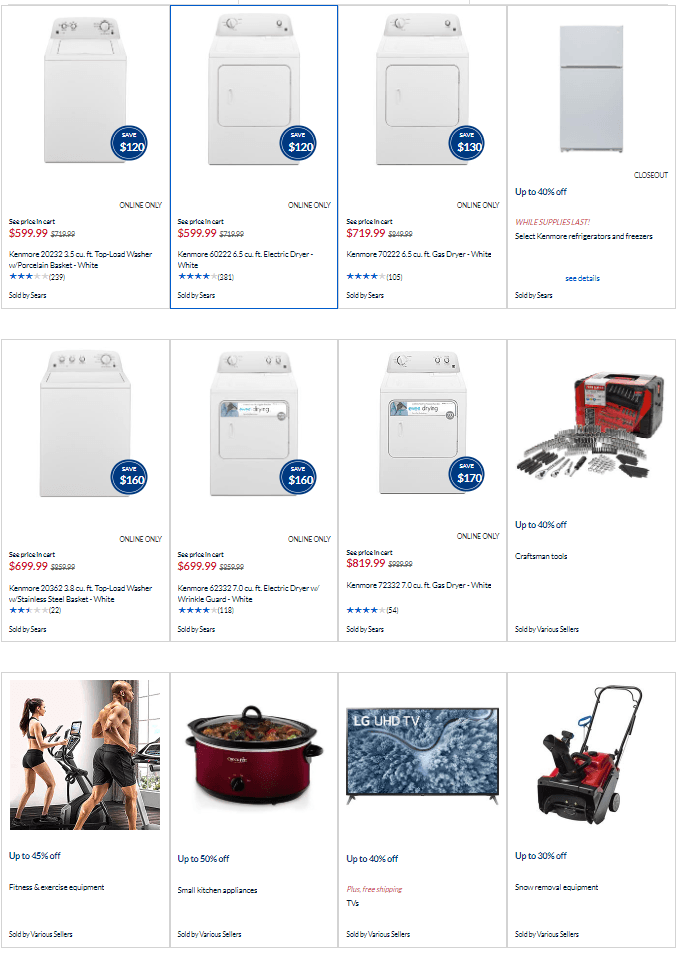 Sears Weekly Ad Jan 03 – Jan 09, 2024