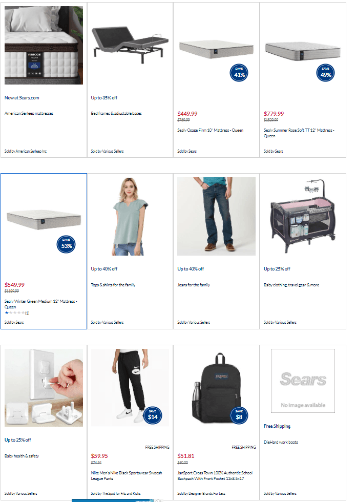 Sears Weekly Ad Jan 03 – Jan 09, 2024