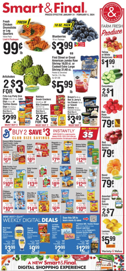 Smart & Final Weekly Ad Jan 31 – Feb 06, 2024