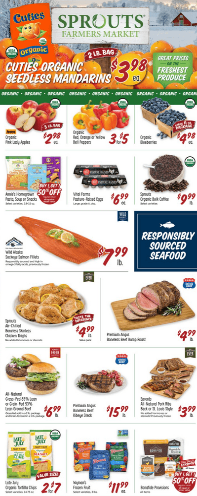 Sprouts Weekly Ad Jan 03 – Jan 09, 2024