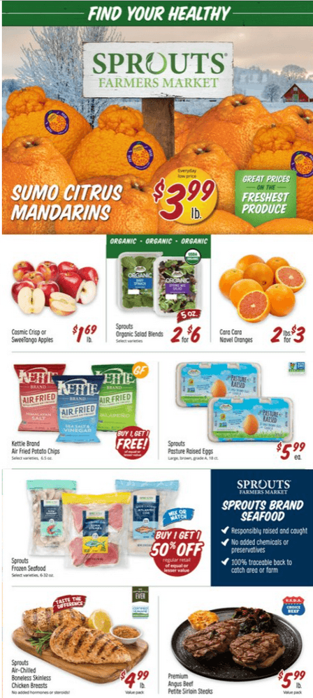 Sprouts Weekly Ad Jan 24 – Jan 30, 2024