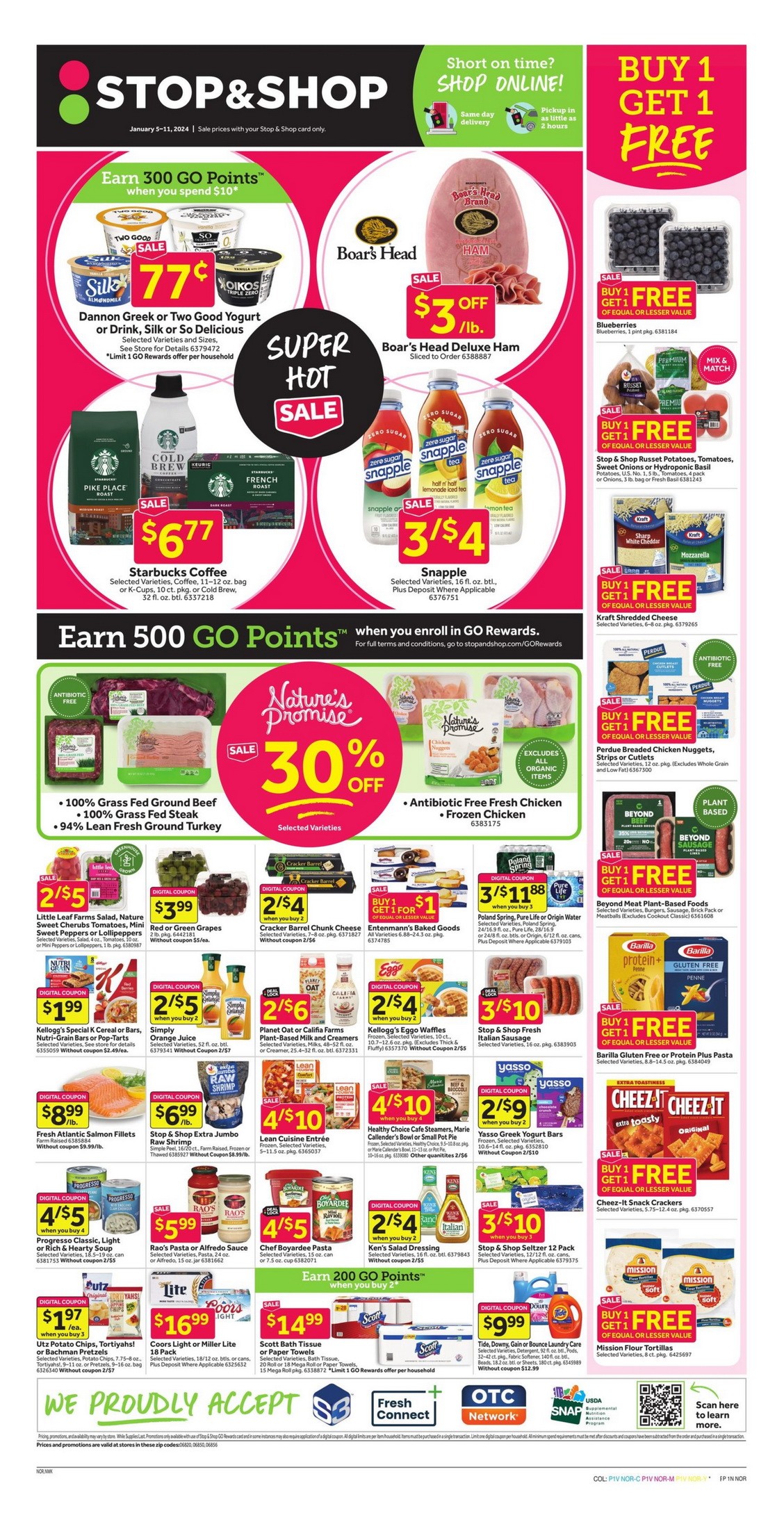 Stop & Shop Weekly Ad Jan 05 – Jan 11, 2024