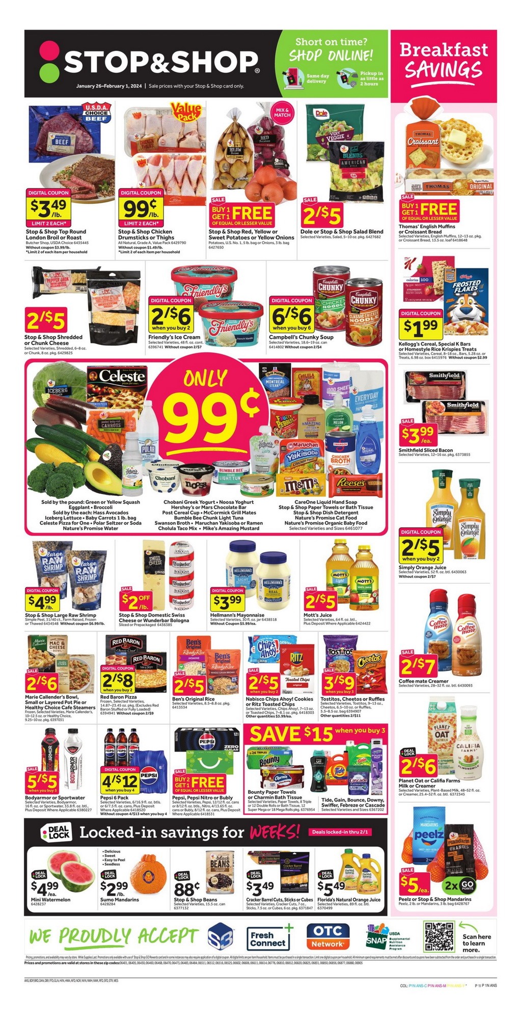 Stop & Shop Weekly Ad Jan 26 – Feb 01, 2024