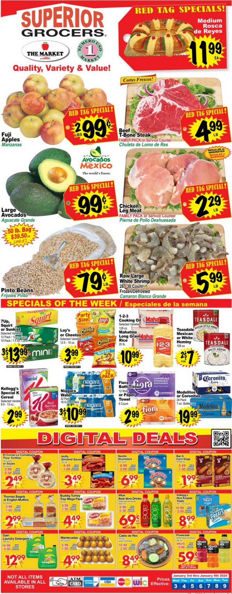 Superior Grocers Weekly Ad Jan 03 – Jan 09, 2024