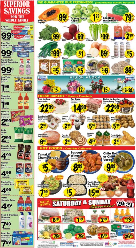Superior Grocers Weekly Ad Jan 17 – Jan 23, 2024