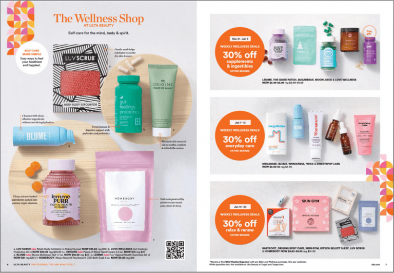 Ulta Beauty Monthly Ad Dec 31, 2023 – Jan 20, 2024