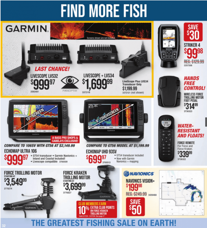 Bass Pro Shops Spring Fishing Sale Mar 07 – Mar 27, 2024