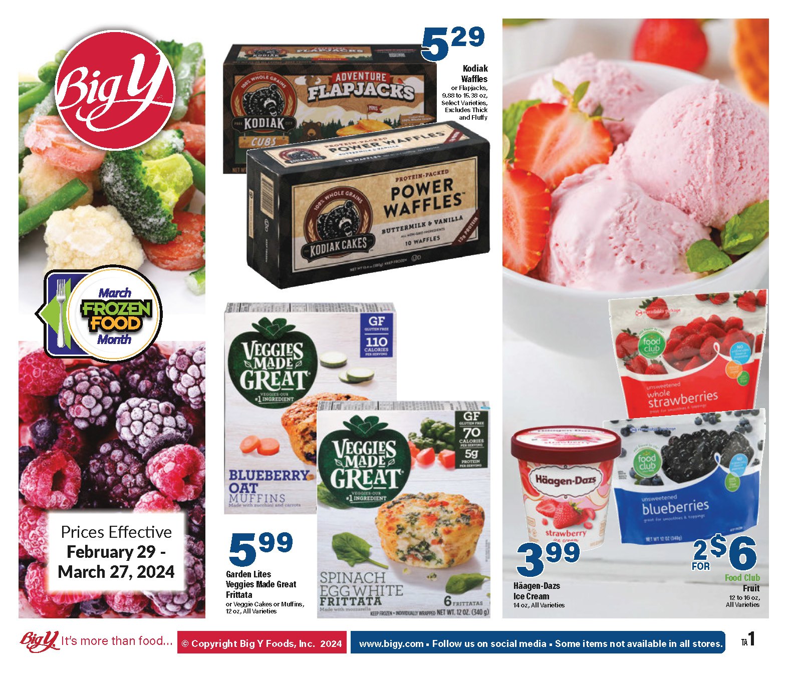 Big Y Weekly Ad Feb 29 – Mar 06, 2024