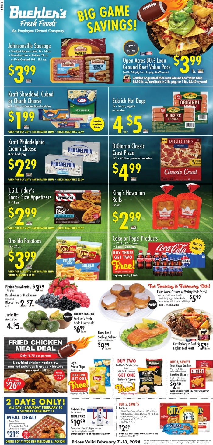Buehler's Weekly Ad Feb 07 – Feb 13, 2024 (Valentine's Day Promotion ...