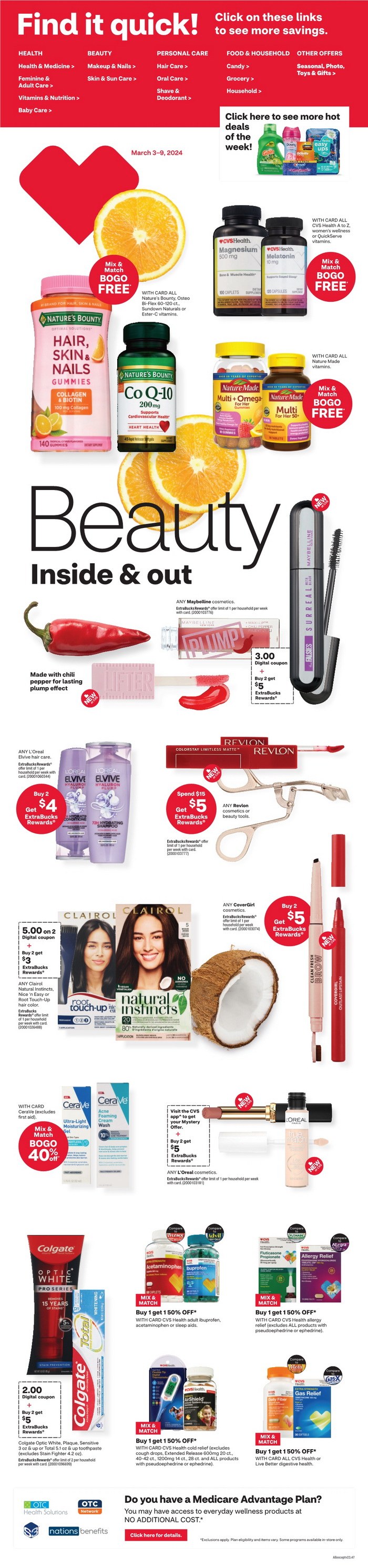 CVS Weekly Ad Mar 03 – Mar 09, 2024 (Easter Promotion Included)