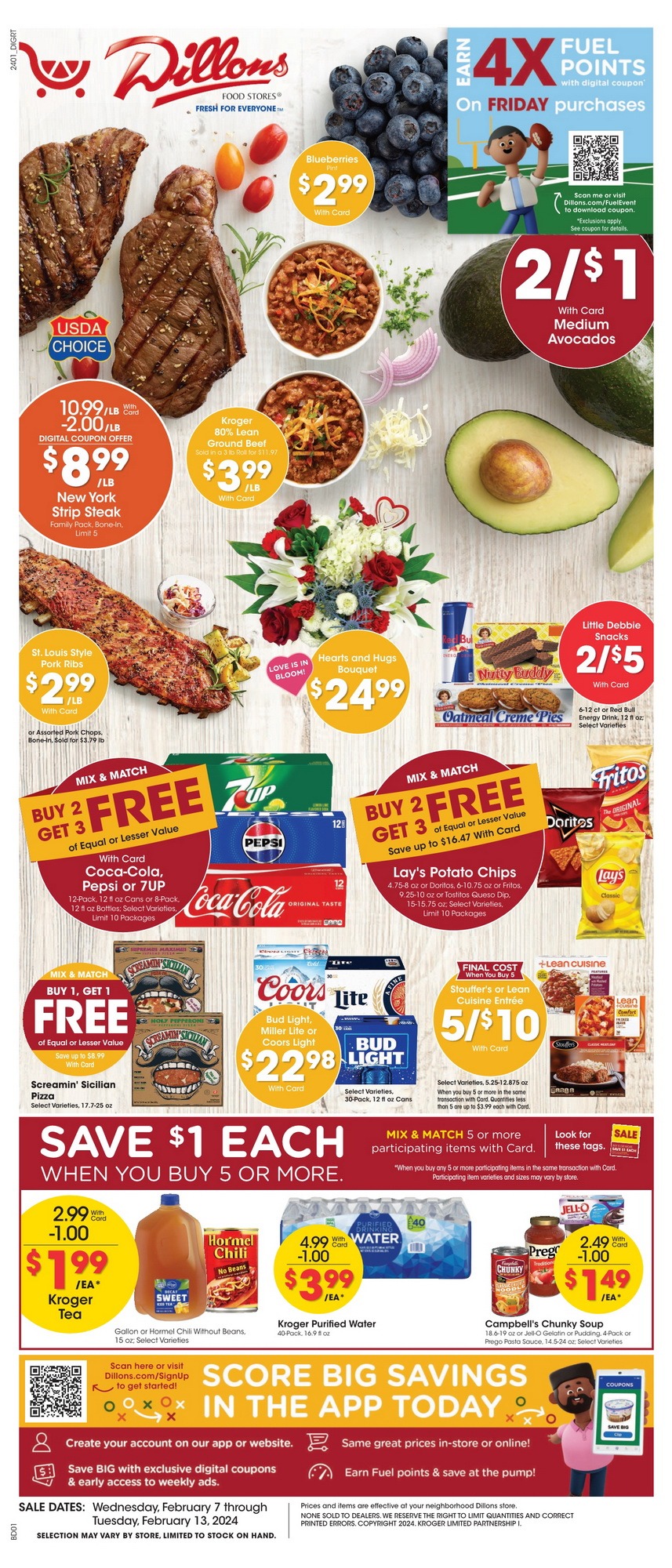 Dillons Weekly Ad Feb 07 – Feb 13, 2024 (Valentine's Day Promotion ...
