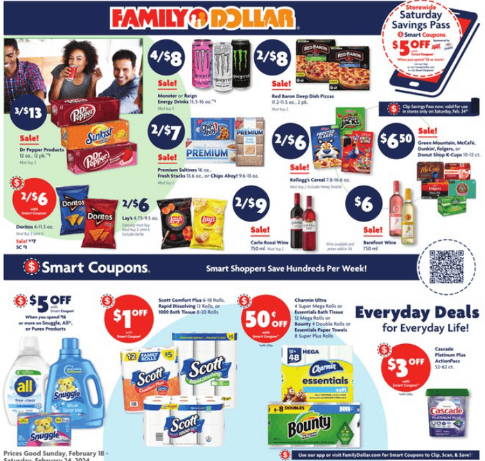 Family Dollar Weekly Ad Feb 18 – Feb 24, 2024