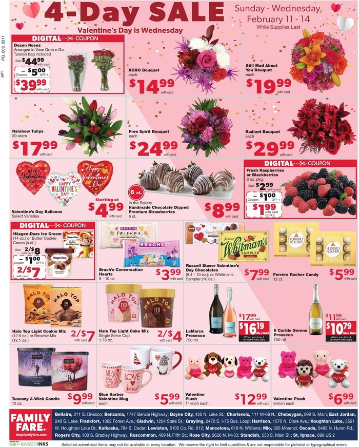 Family Fare Weekly Ad Feb 11 – Feb 17, 2024 (Valentine's Day Promotion ...