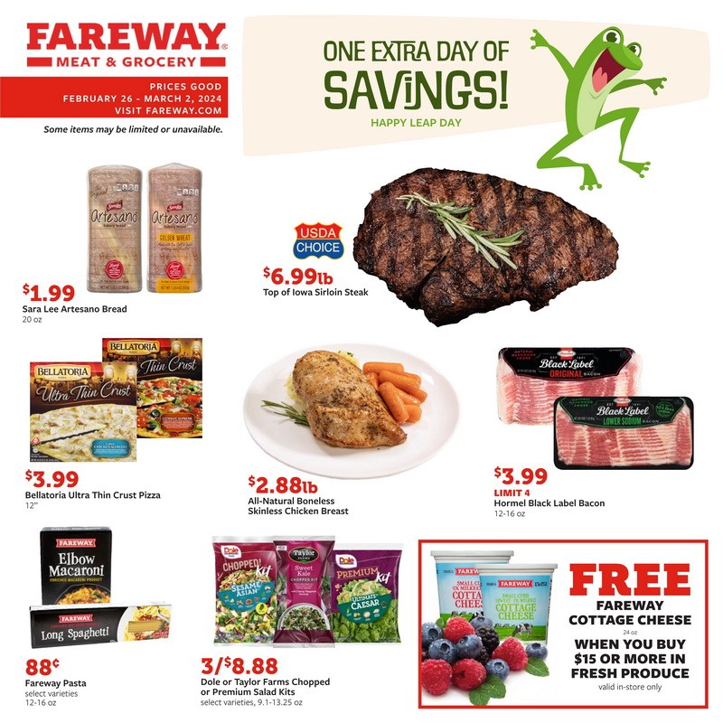 Fareway Weekly Ad Feb 26 – Mar 02, 2024