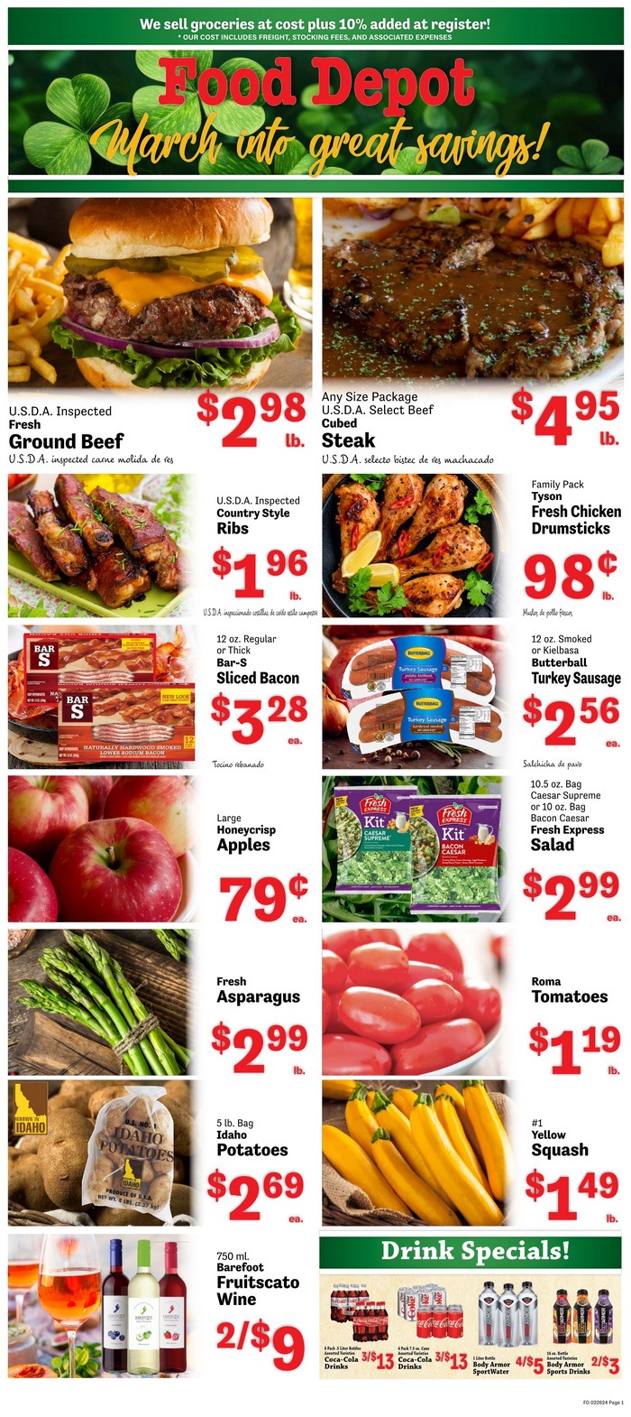 Food Depot Weekly Ad Feb 26 – Mar 03, 2024