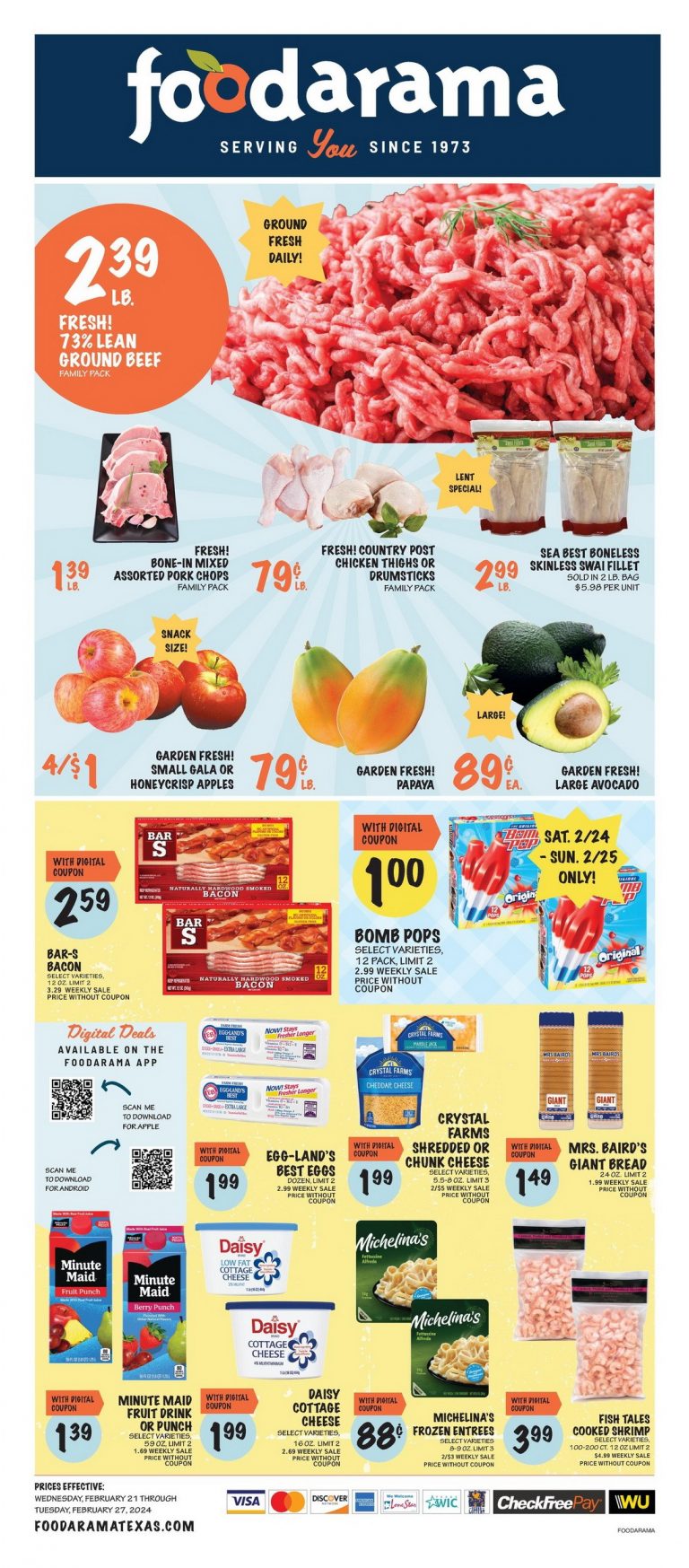 Foodarama Weekly Ad Feb 21 – Feb 27, 2024