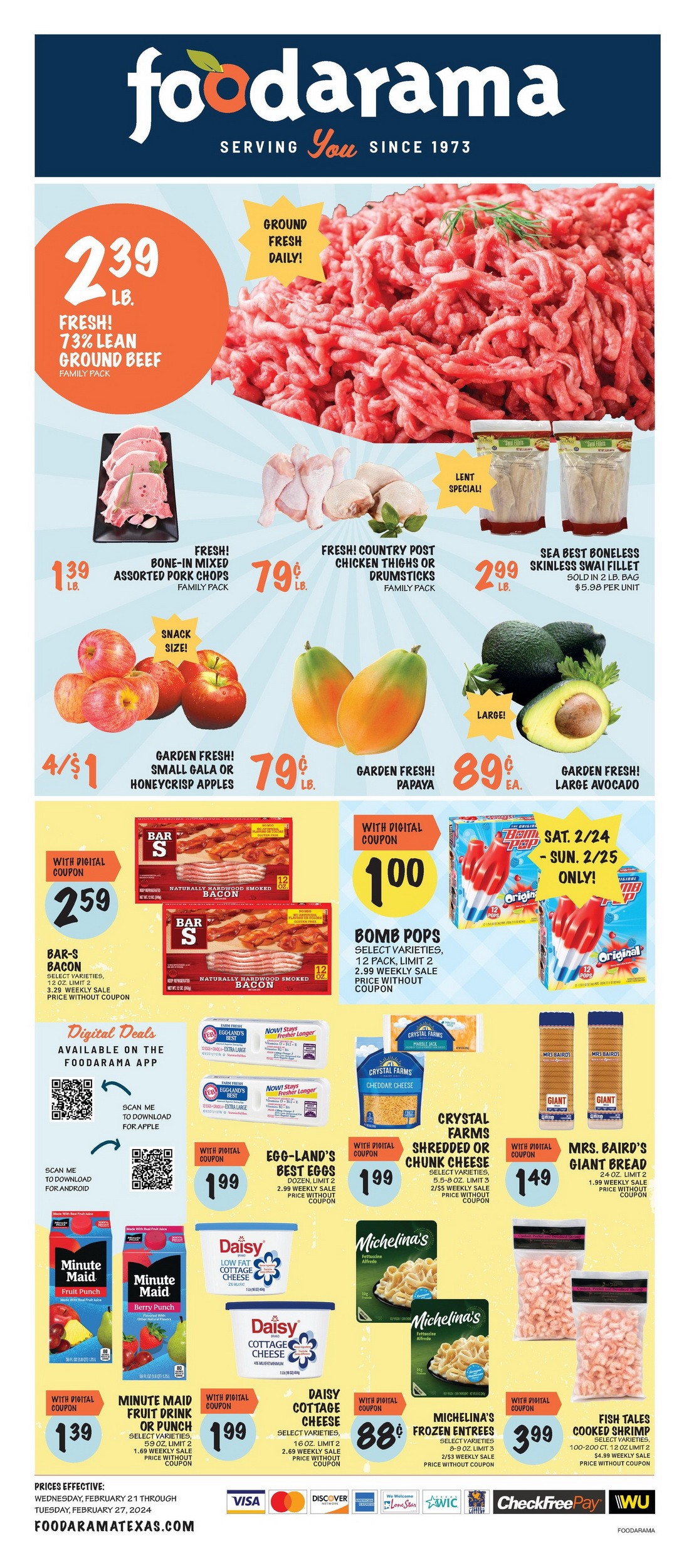 Foodarama Weekly Ad Feb 21 – Feb 27, 2024