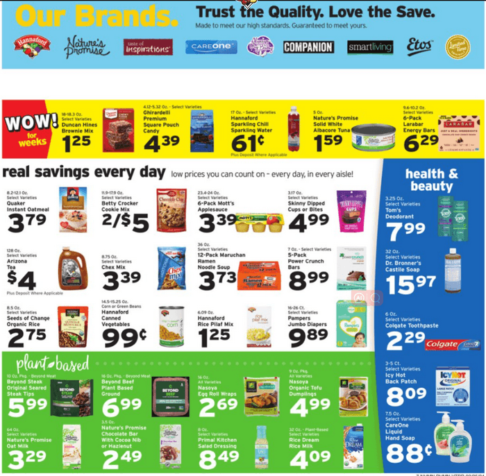 Hannaford Weekly Ad Feb 25 – Mar 02, 2024