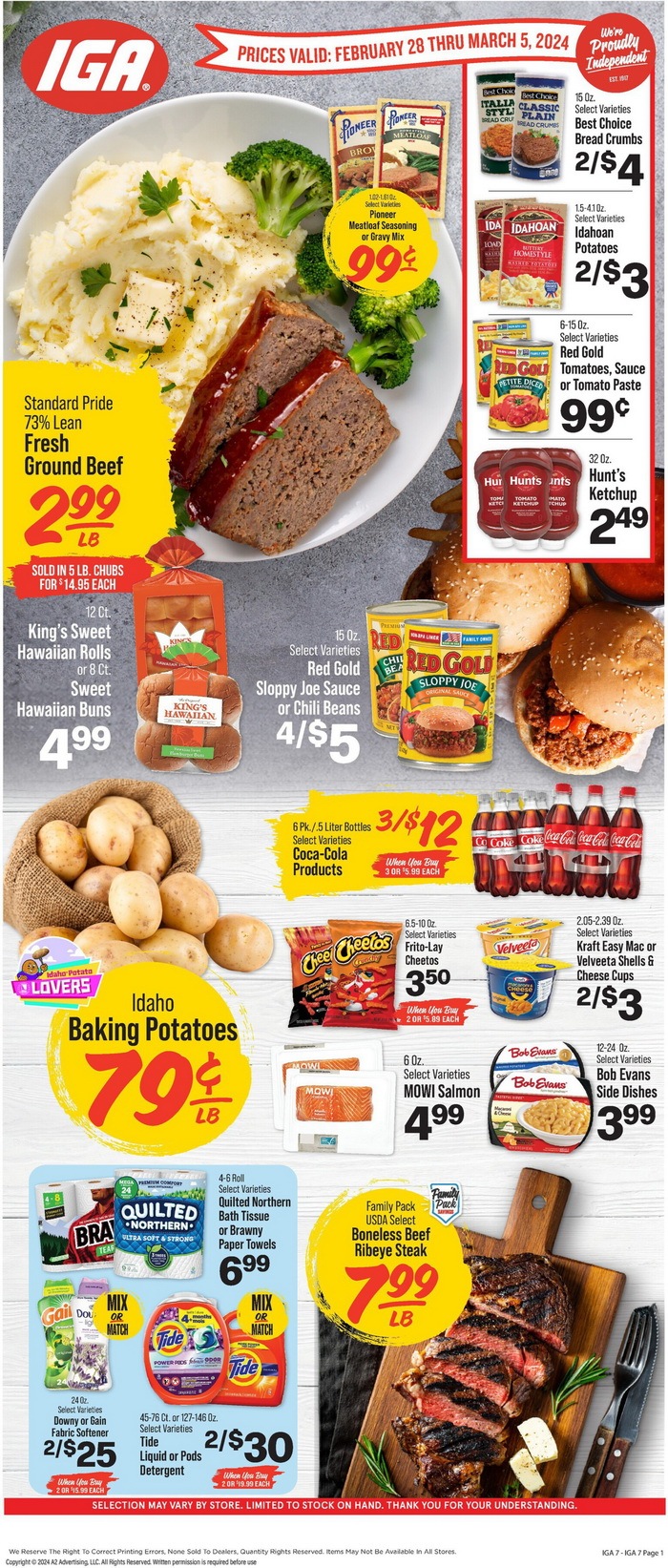 IGA Weekly Ad Feb 28 – Mar 05, 2024