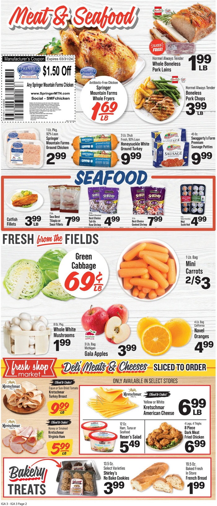 IGA Weekly Ad Feb 28 – Mar 05, 2024