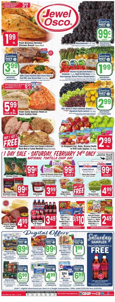 Jewel Osco Weekly Ad Feb 21 – Feb 27, 2024 (Easter Promotion Included)