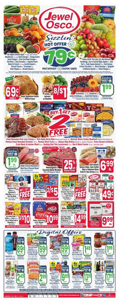 Jewel Osco Weekly Ad Feb 28 – Mar 05, 2024