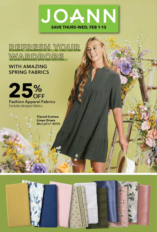 Jo-Ann Weekly Ad Feb 01 – Feb 13, 2024