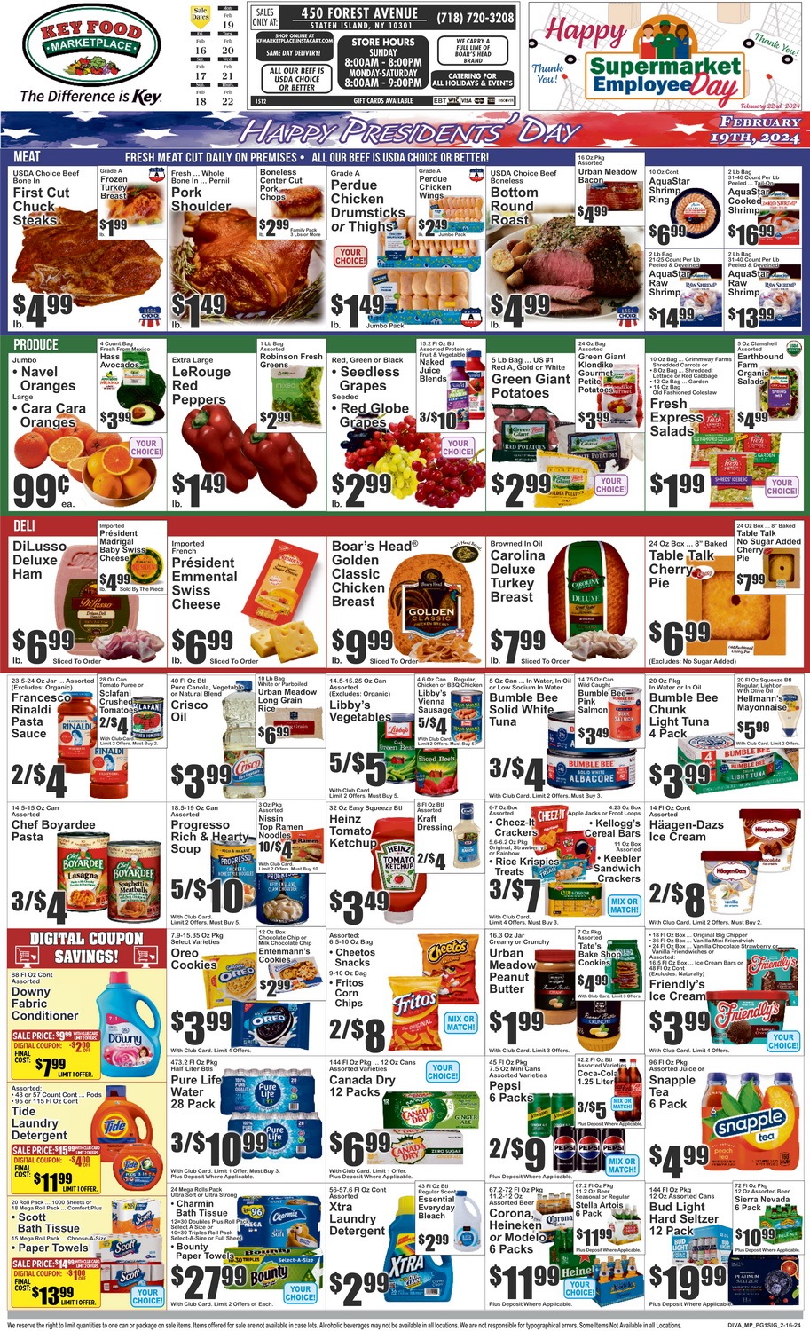 Key Food Weekly Ad Feb 16 – Feb 22, 2024