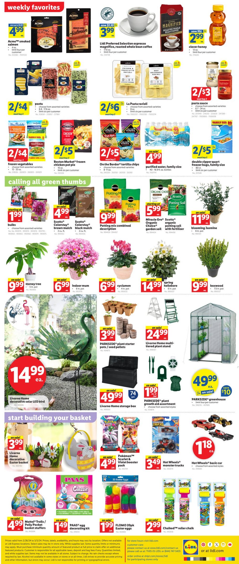 Lidl Weekly Ad Feb 28 – Mar 05, 2024 (Easter Promotion Included)