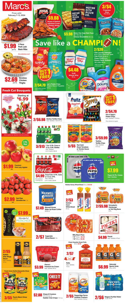 Marc's Weekly Ad Feb 07 – Feb 13, 2024