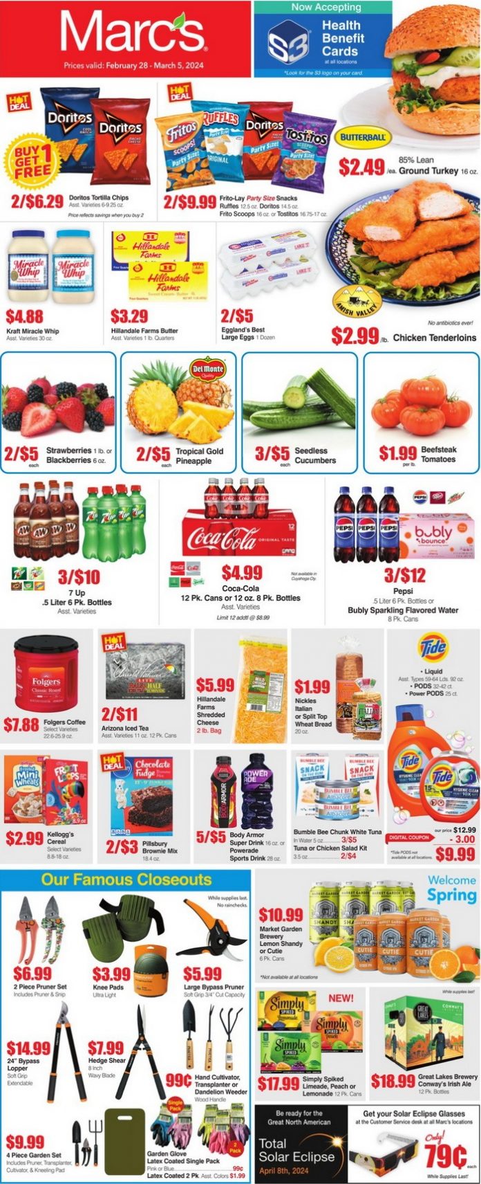 Marc's Weekly Ad Feb 28 – Mar 05, 2024
